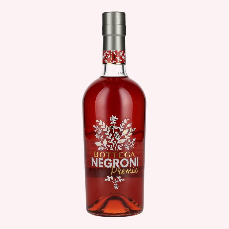 Bottega Negroni Liquore Premix 26% 0,7L – drinksdrinks.lv
